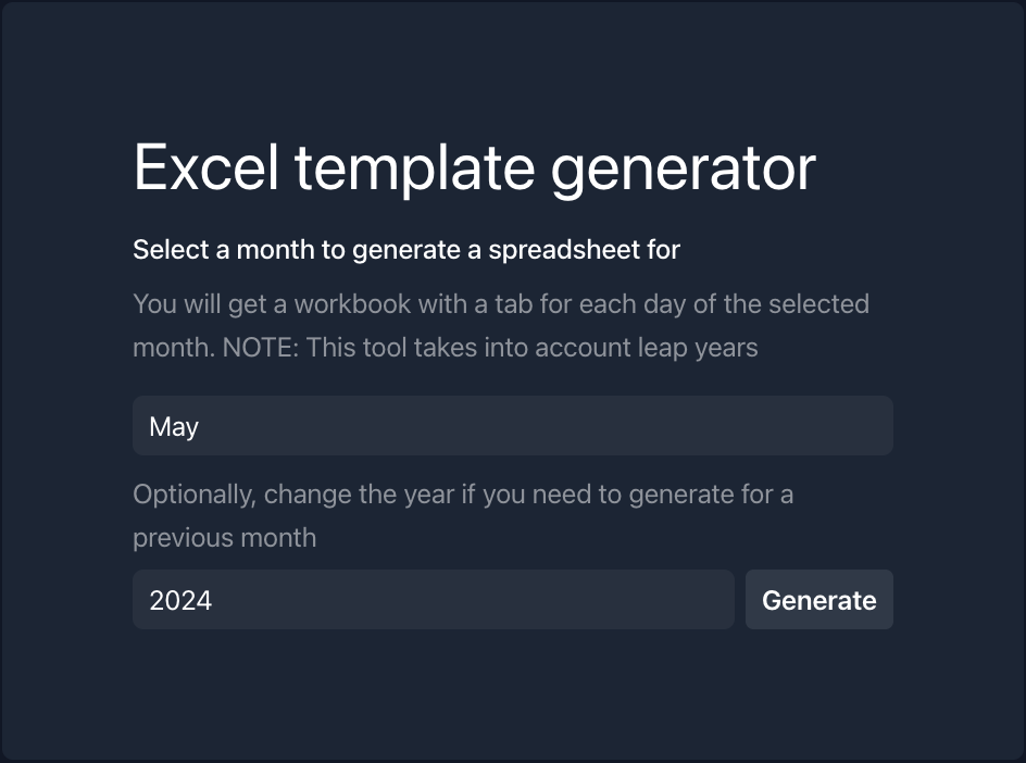 Excel - aterrible.dev